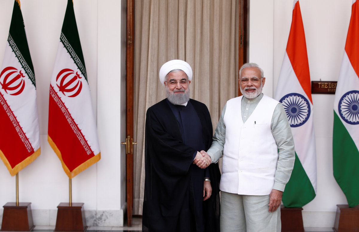 India Iran Sign Pact During Rouhani Visit On Leasing Port Metro Us